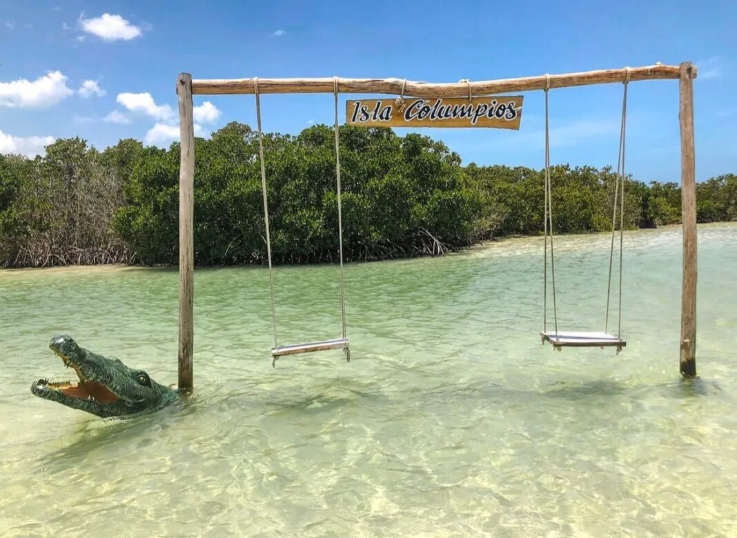 Paraíso mexicano: La ‘isla de los columpios’ de Yucatán - Puros Viajes